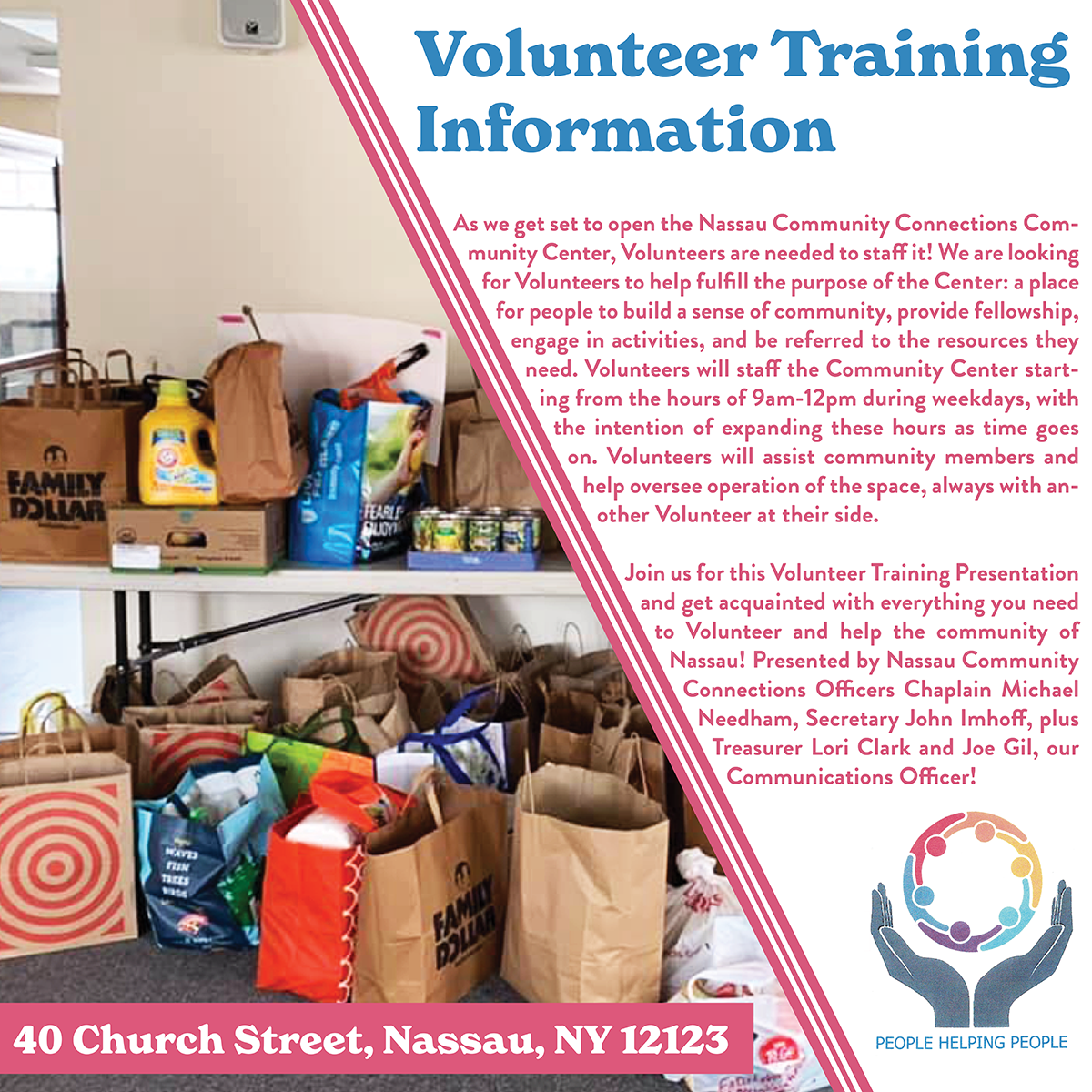 Volunteer Training Presentation – Nassau Community Connections